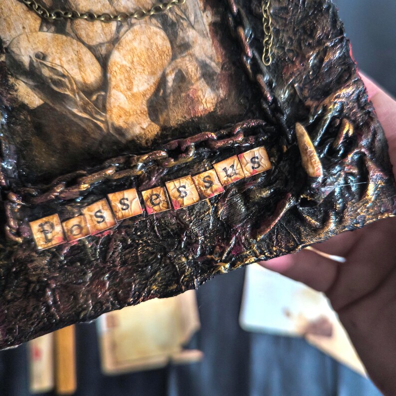 Grimoire Journal: Gothic Skull Spellbook for Witchcraft, Dark Fantasy ...