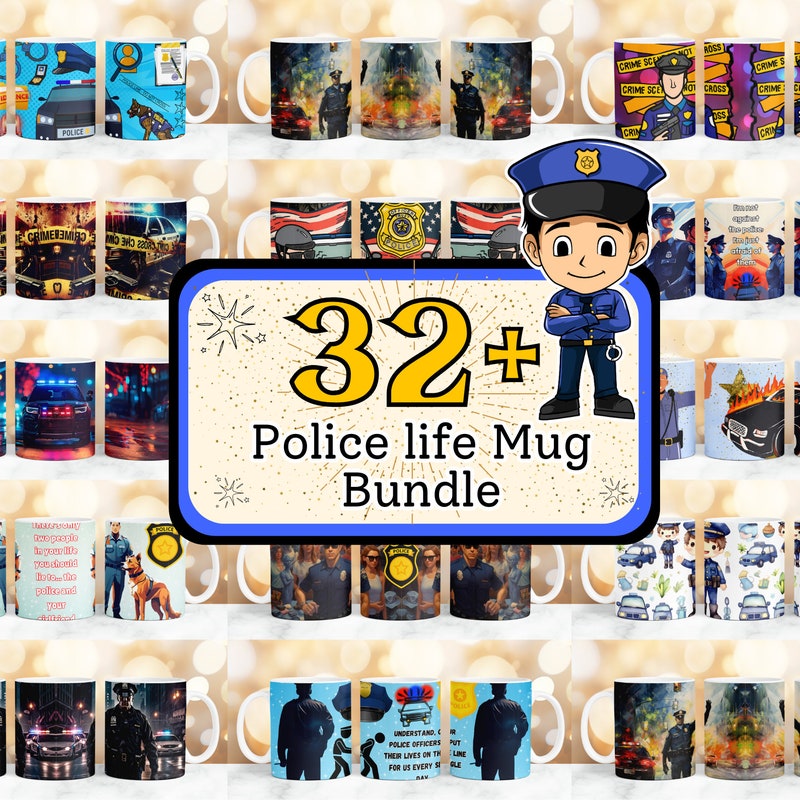 Police Coffee Mug - Etsy