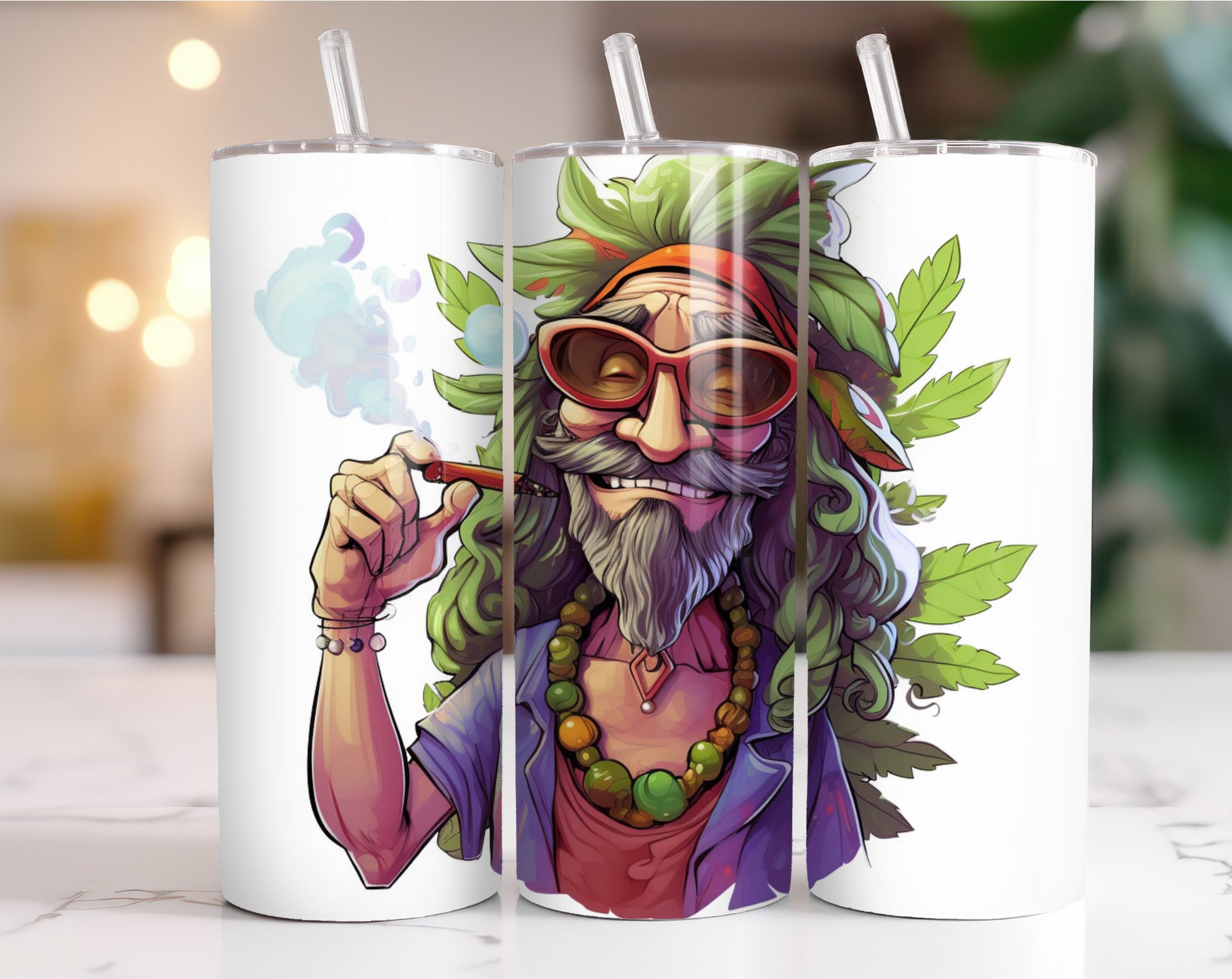 40 Weed Tumbler Wrap Designs Bundle, Funny Weed Tumbler, 20oz Weed ...