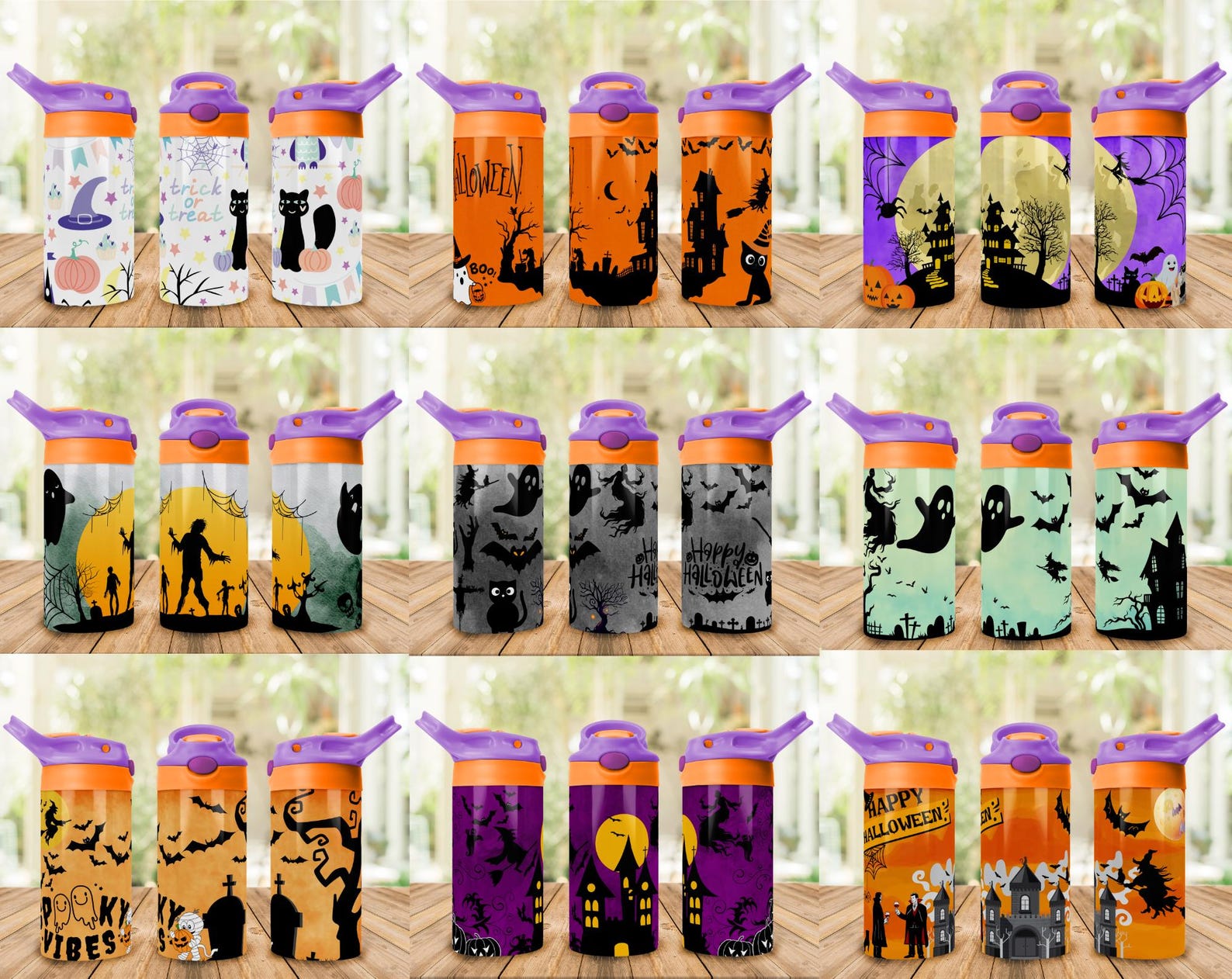 35 + Halloween Flip Top Wrap, Ghost Flip Top, Horror Flip Top, Spooky ...