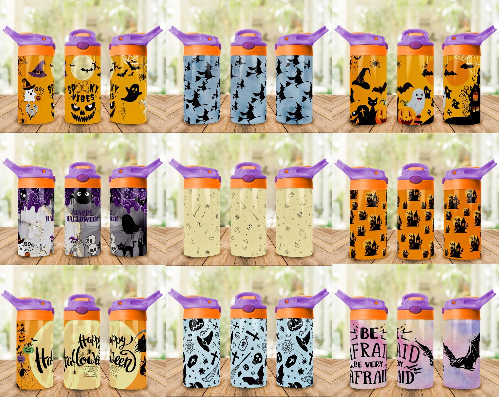 35 + Halloween Flip Top Wrap, Ghost Flip Top, Horror Flip Top, Spooky ...
