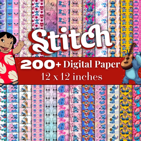 Stitch Wallpaper - Etsy