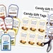 25 Employees Candy Bar Gift Tags Staff Appreciation Treat - Etsy Canada
