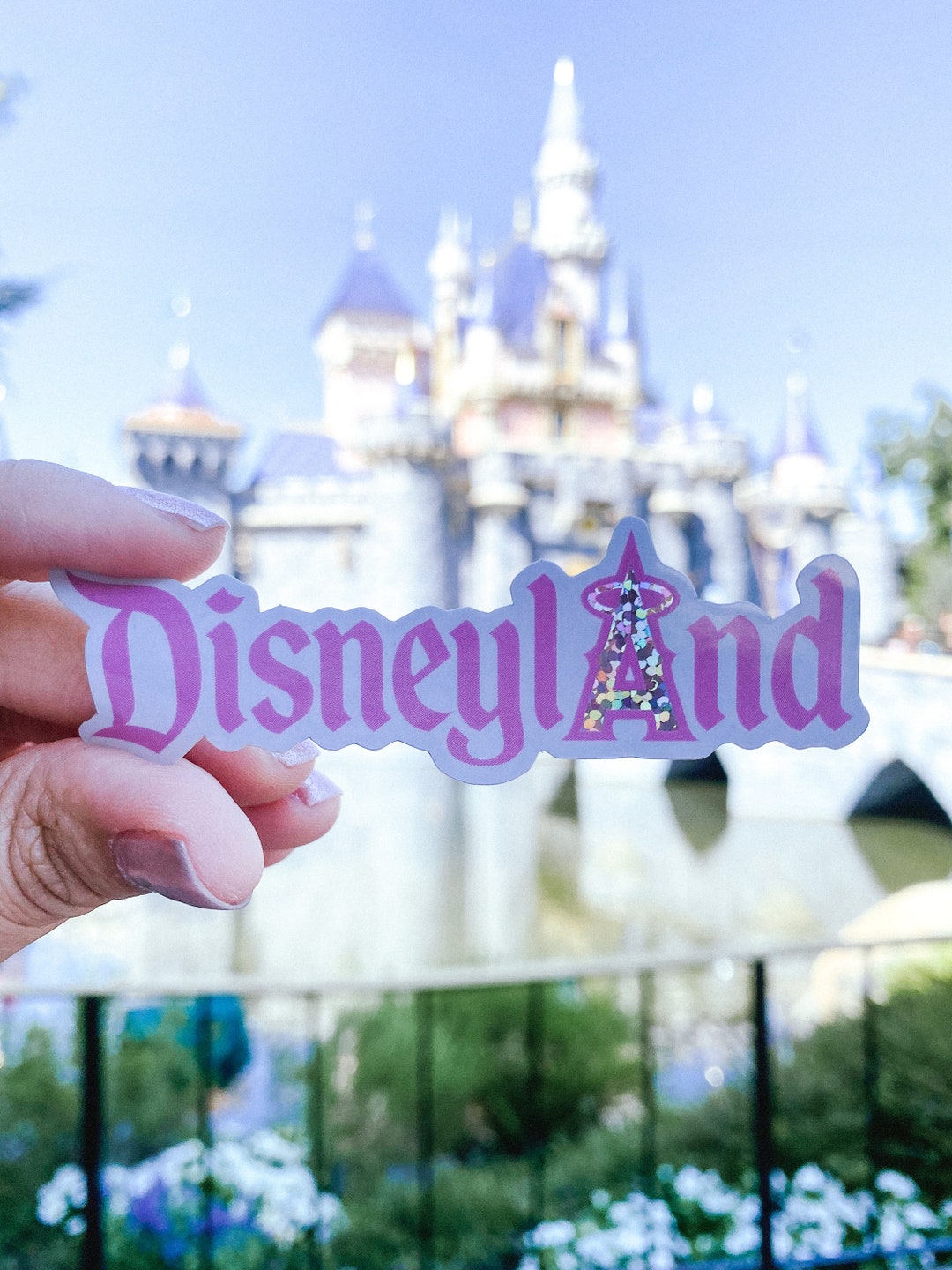 Angels Baseball Pink Glitter Sticker - Etsy