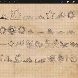 Fantasy Map Creator Procreate, Photoshop Brush and Clip Studio Paint ...