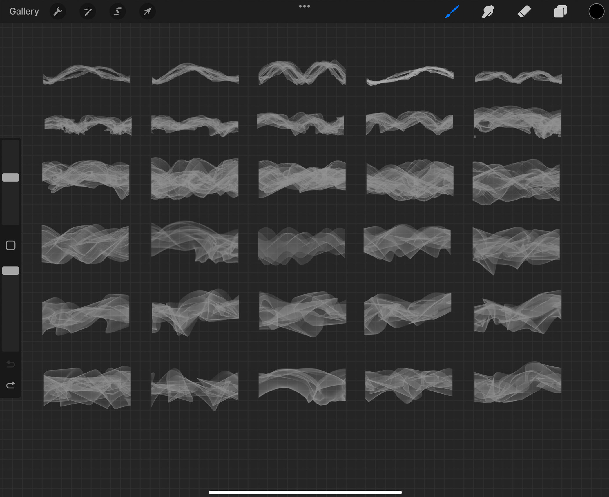 Smoke Tube for Procreate, Photoshop and Clip Studio Paint - Etsy