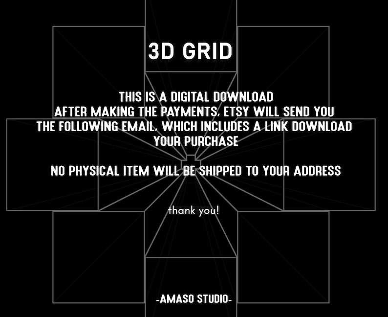 3D Lettering Grid Procreate Stamp Guide Grids for Procreate - Etsy