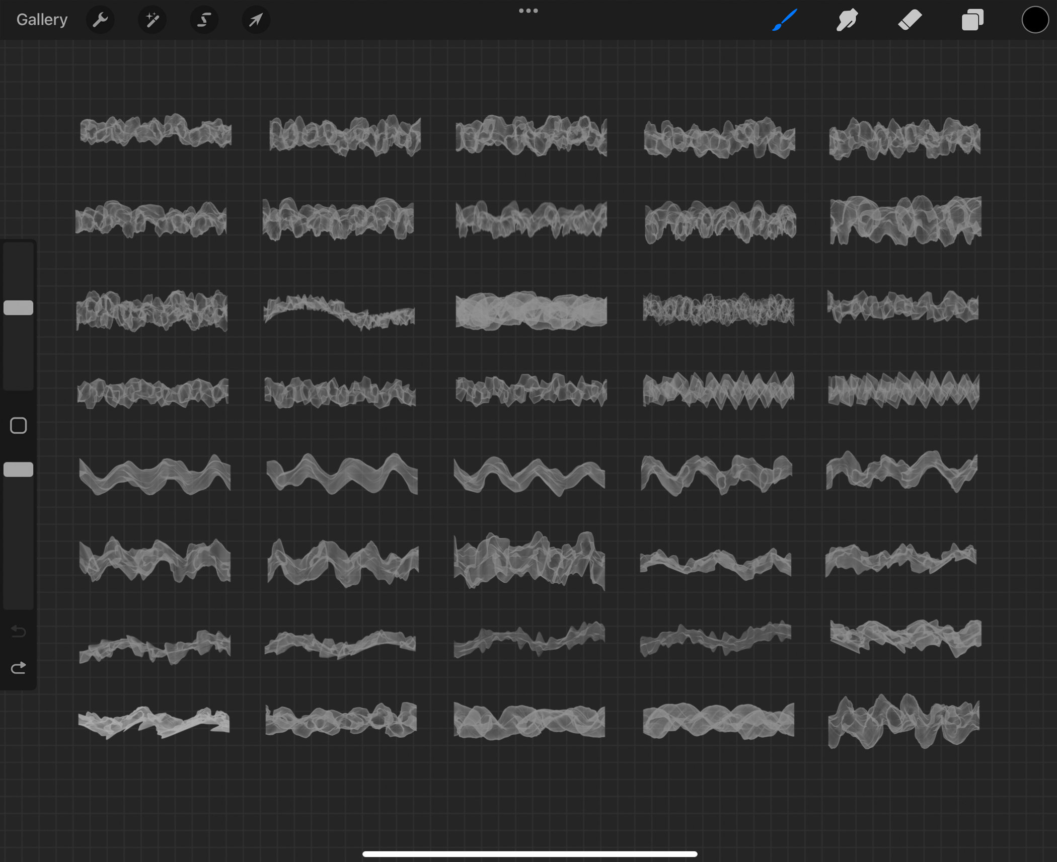 Smoke Tube for Procreate, Photoshop and Clip Studio Paint - Etsy