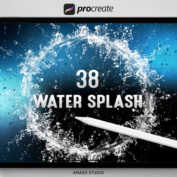 Water Drop Stamp - Etsy