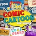 Comic and Cartoon Fonts Bundle, Over 120+ Fonts - Etsy