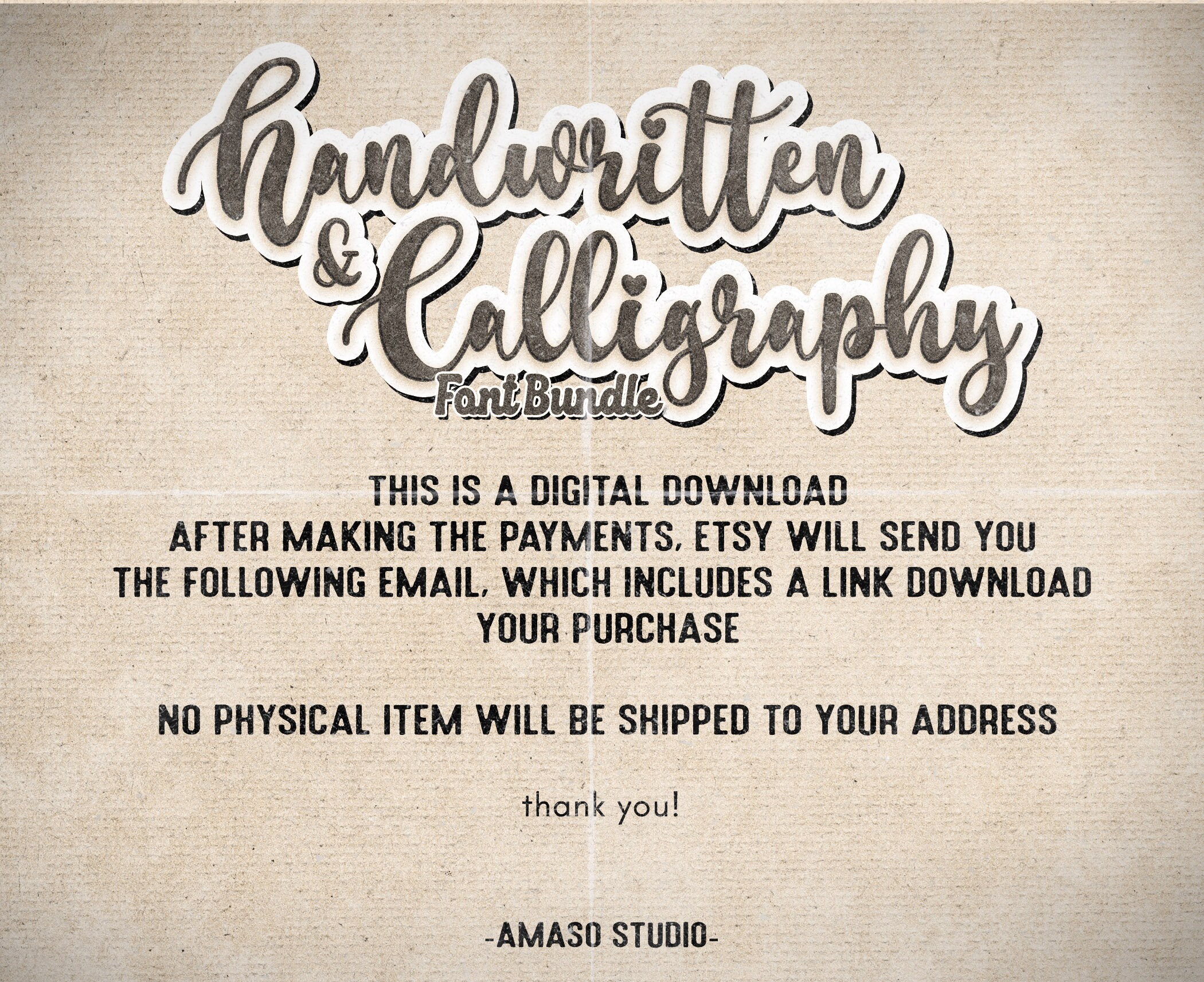 Handwritten and Calligraphy Font Bundle, Over 160+ Classic and Timeless ...