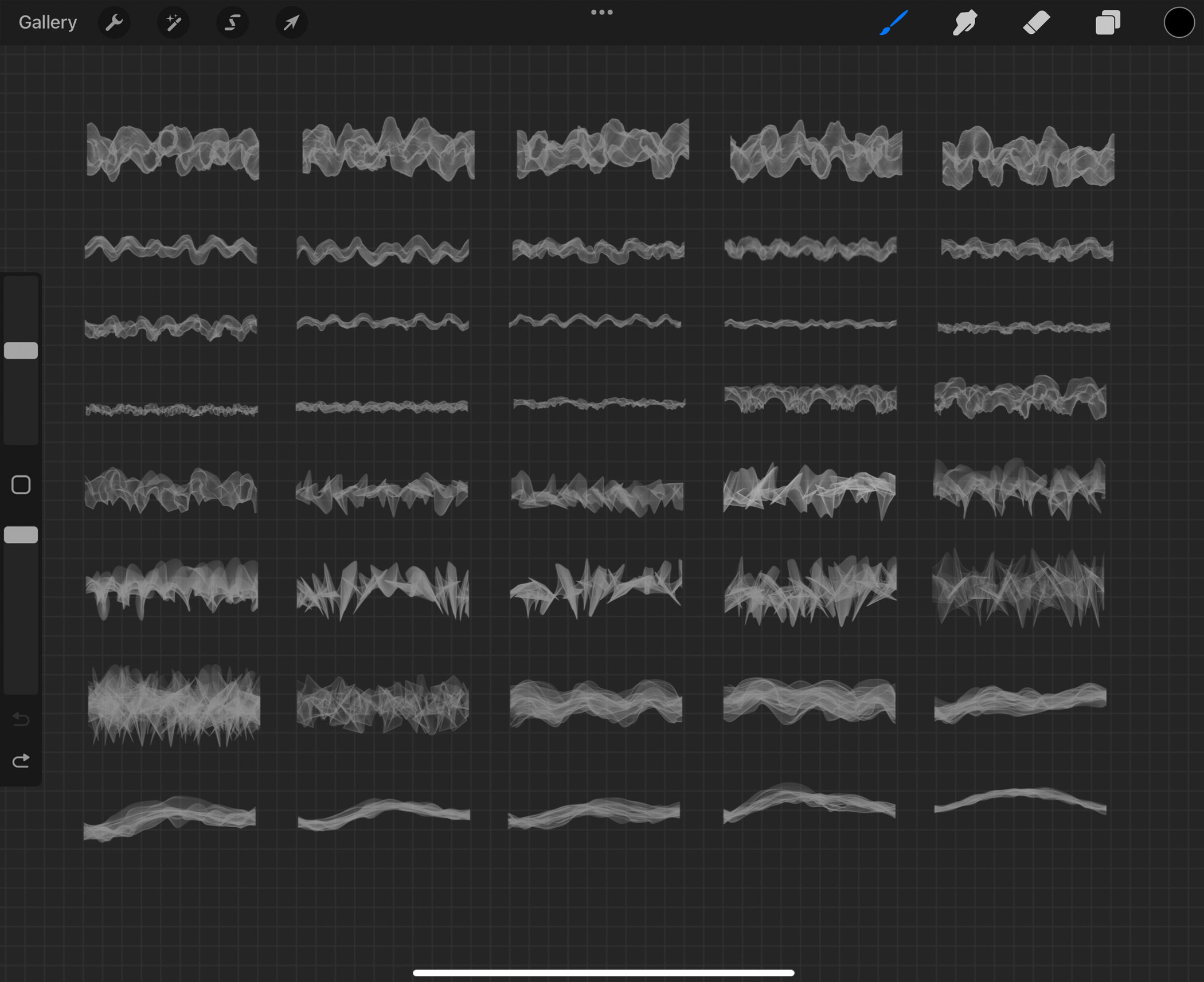 Smoke Tube for Procreate, Photoshop and Clip Studio Paint - Etsy