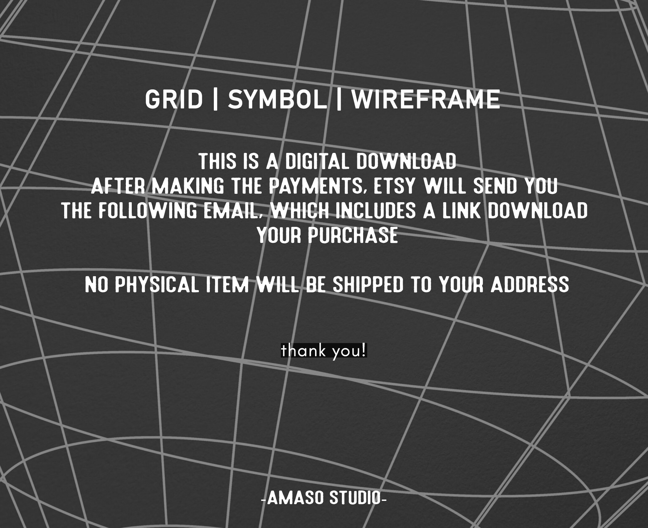 Grid & Wireframe Procreate Stamp, Grid Illustration for Procreate - Etsy