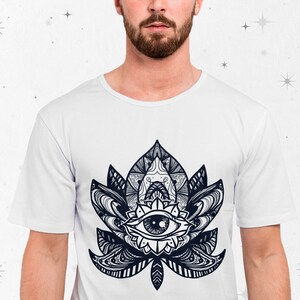 12 Magic Lotus SVG Clipart, Eyes Conspiracy Cut Files - Etsy