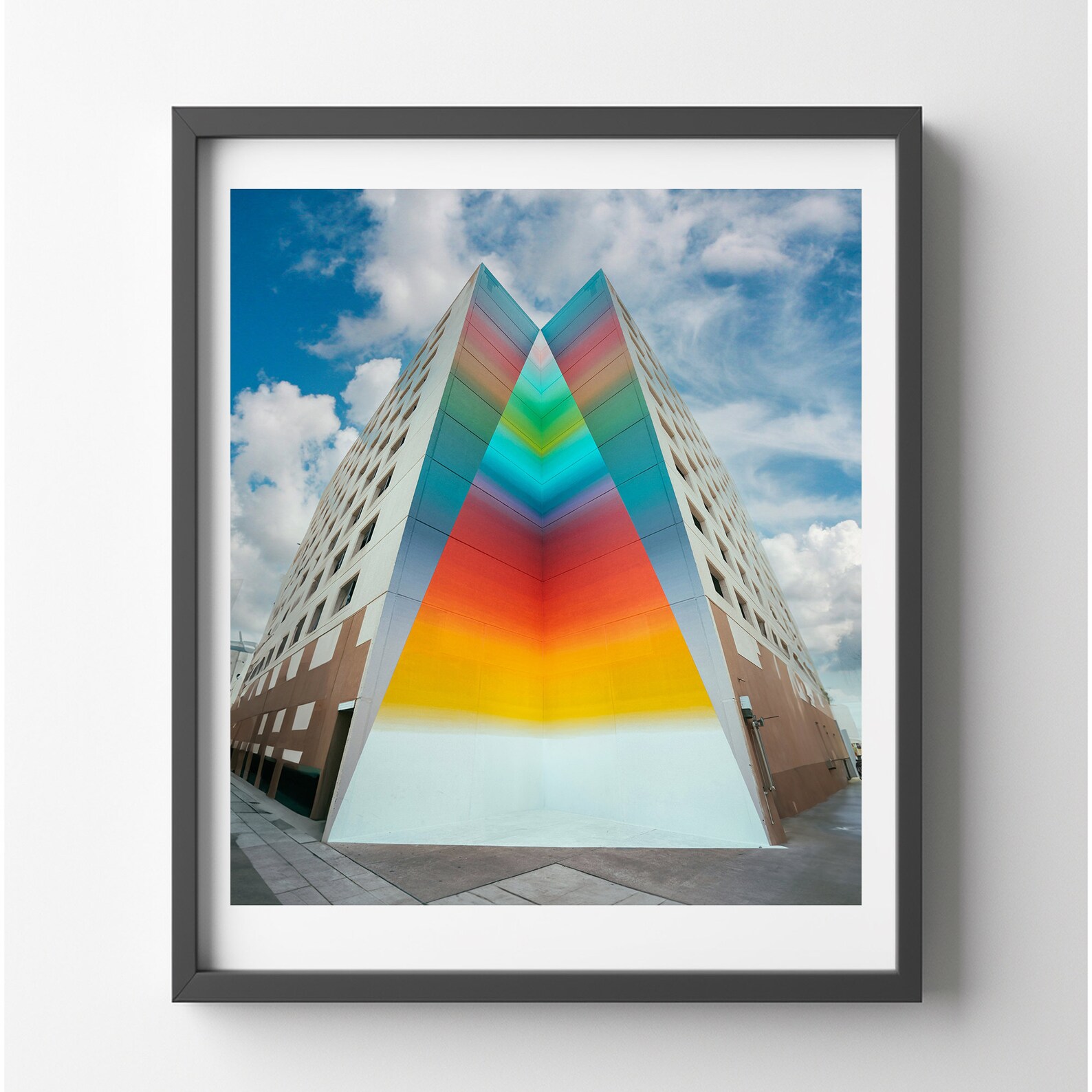 Austin Texas Print: Tau Ceti Rainbow Mural, Metallic Paper - Etsy