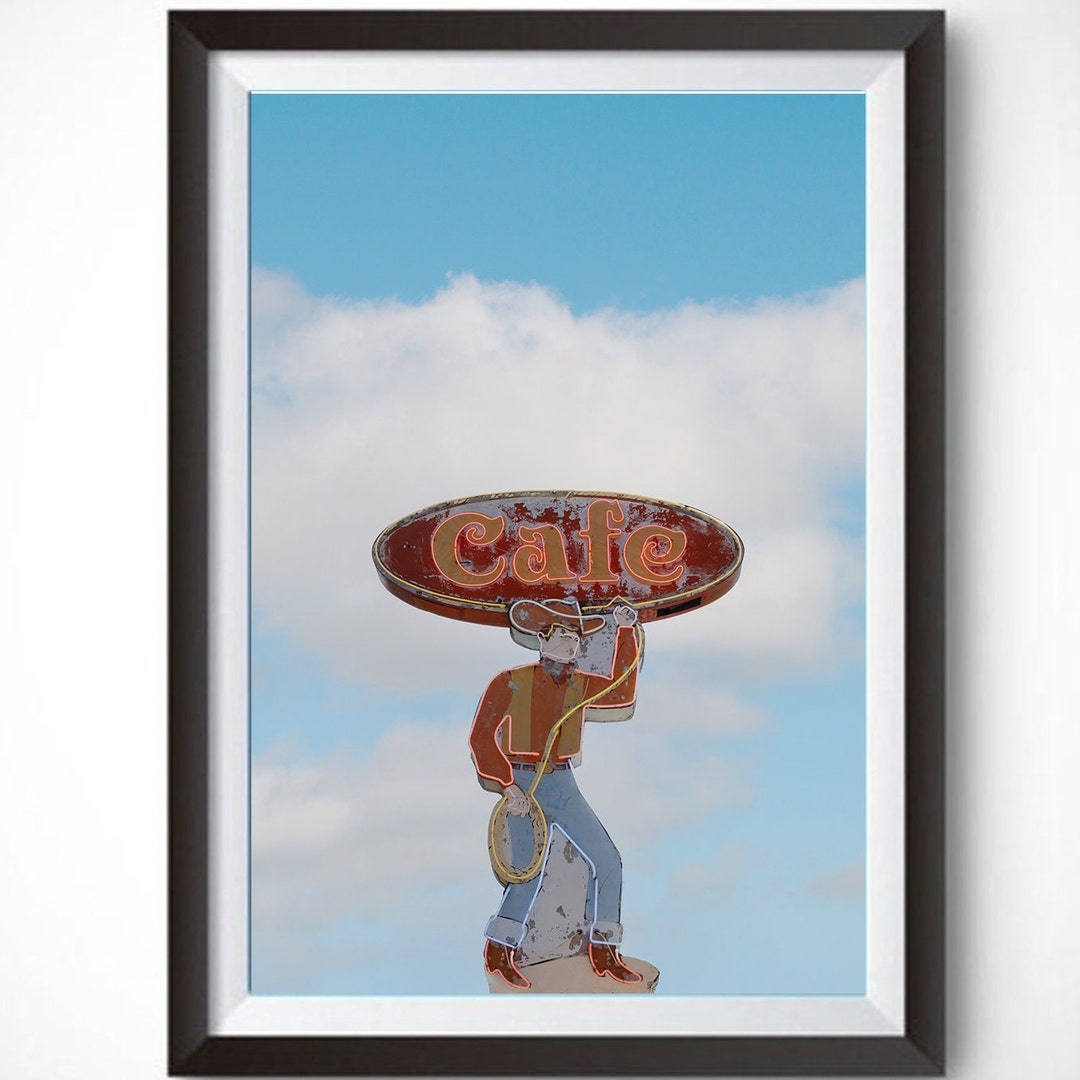 Austin Texas the Nutty Brown Cafe Print, Round Rock Photography, Wall ...