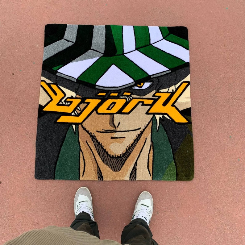 Custom Bleach Anime Urahara Kisuke Tufted Fluffy Rugs Carpets - Etsy