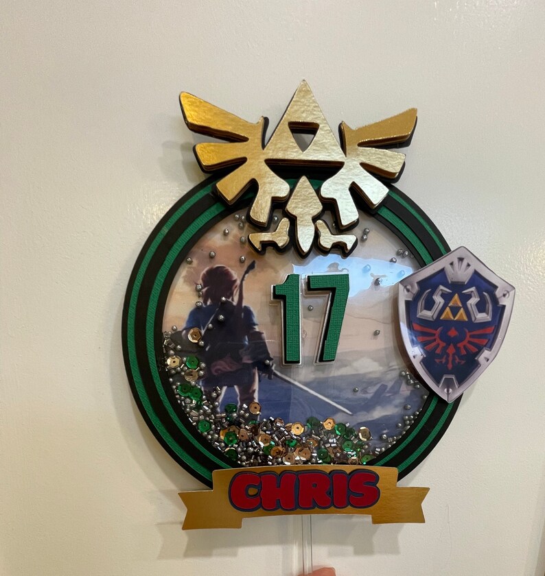 Legend of Zelda Cake Topper - Etsy