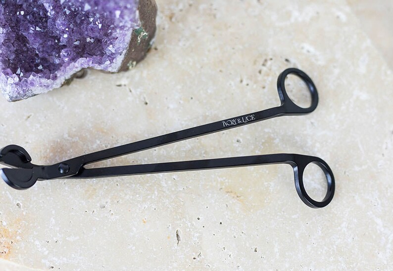 Candle Wick Trimmer, Black Wick Clipper, Candle Care Accessories ...
