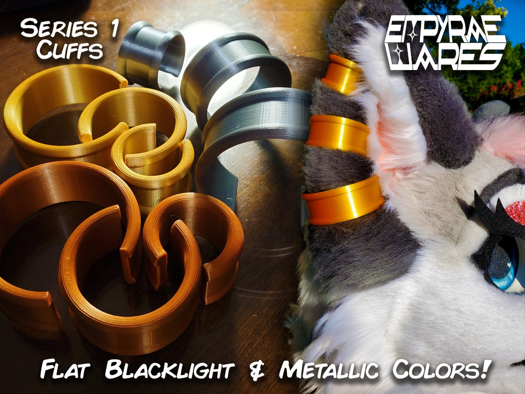 Fursuit Earrings / Cuffs - Series 1 - Smooth - Etsy
