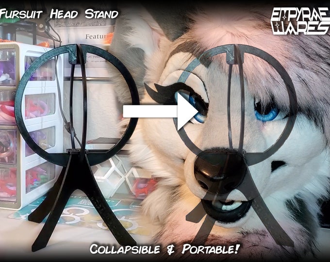 Collapsible Fursuit Head Stand - Etsy