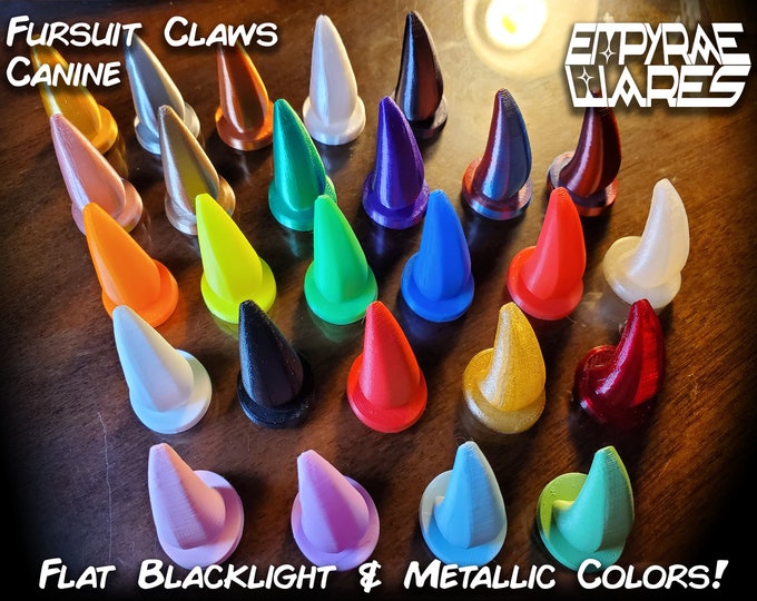 Fursuit Claws - Canine - 1.25" - Etsy