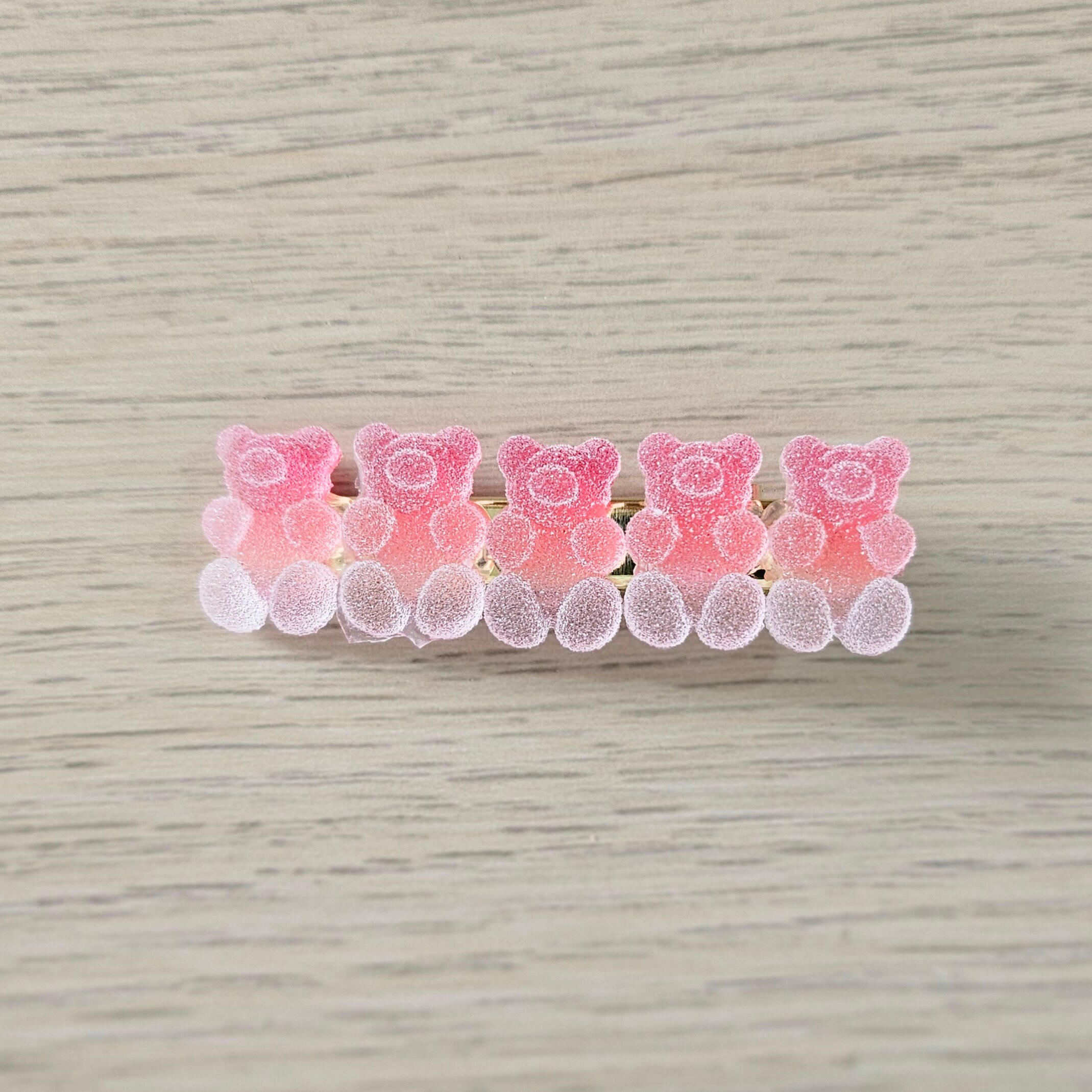 Gummy Bear Hair Clips Rainbow Gummy Hair Clips Sugar Coated - Etsy