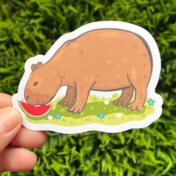 Capybara 5 Sticker - Etsy