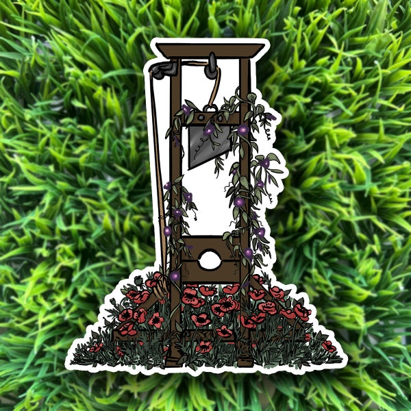 Guillotine Stickers - Etsy