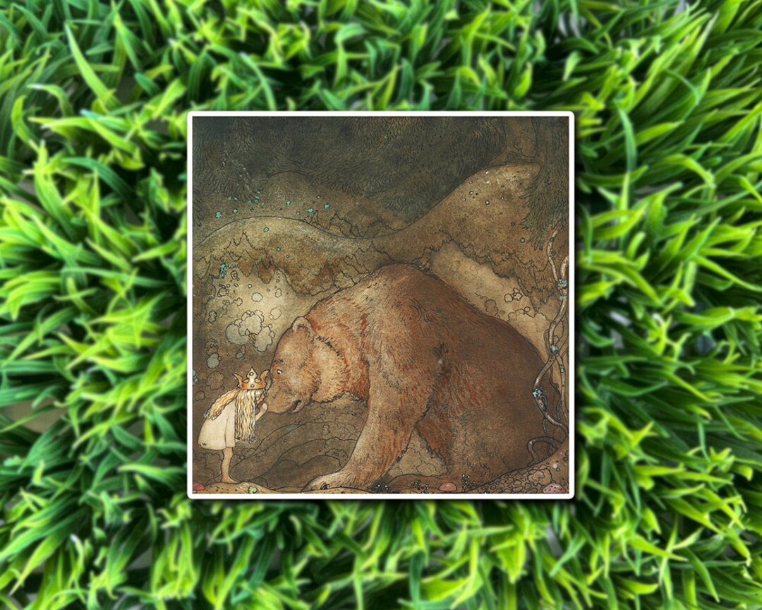 Poor Little Bear by John Bauer, From the Film Midsommar | I Choose the ...