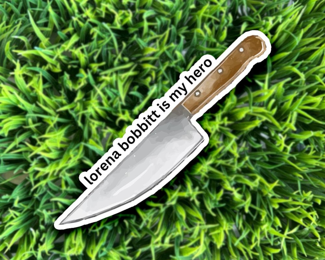 Lorena Bobbitt's Knife / Feminist Vinyl Matte Sticker - Etsy