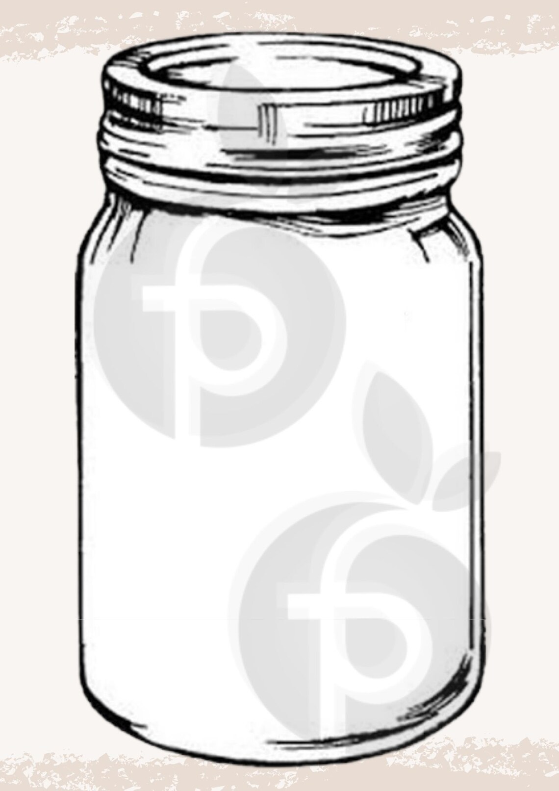 Mason Jar Menu Planner, Meal Planner, Weekly Planner, Mason Jar Planner ...