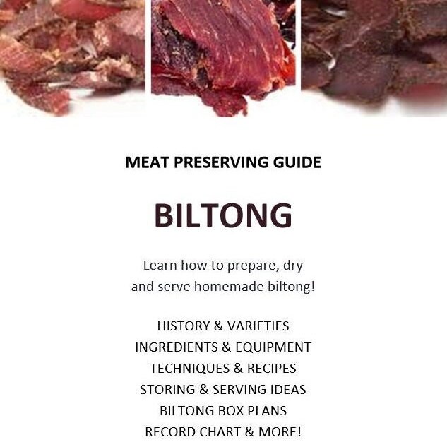 Biltong Guide (digital Pdf) - Etsy