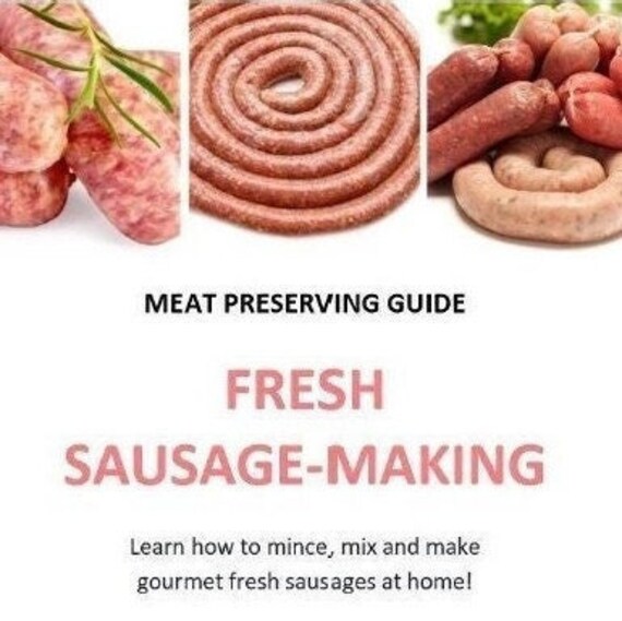 Fresh Sausage-making Guide digital Pdf - Etsy