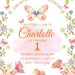 Butterfly Birthday Invitation for Girls Birthday Invite Template ...