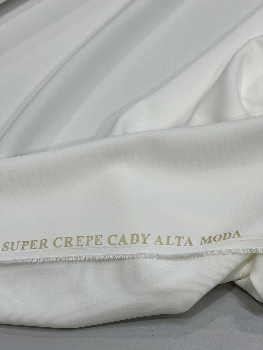 Italian Double Crepe Cady Viscose Premium High Quality Fabric/ Designer ...
