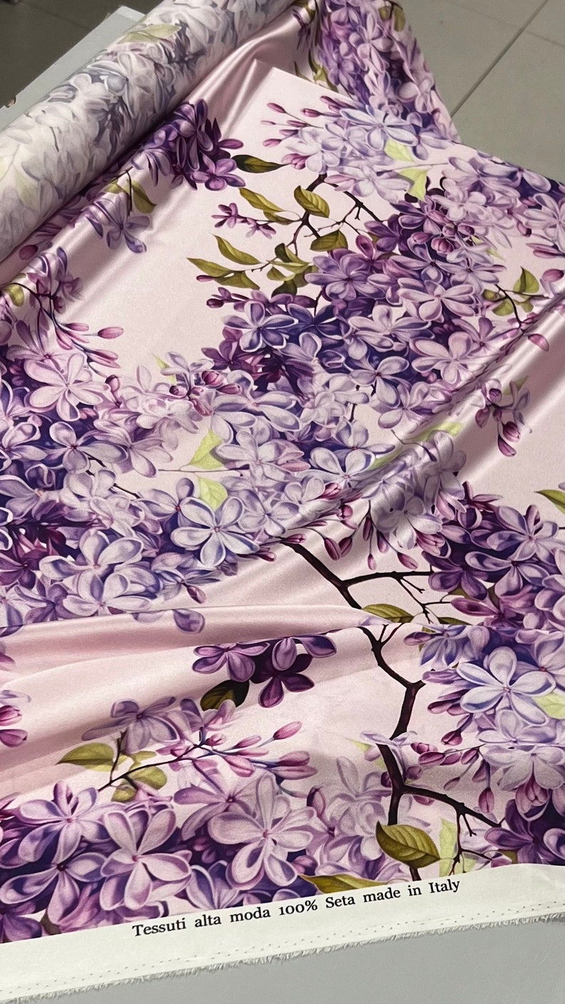Pure Silk Charmeuse Premium High Quality Mulberry Italian Fabric ...