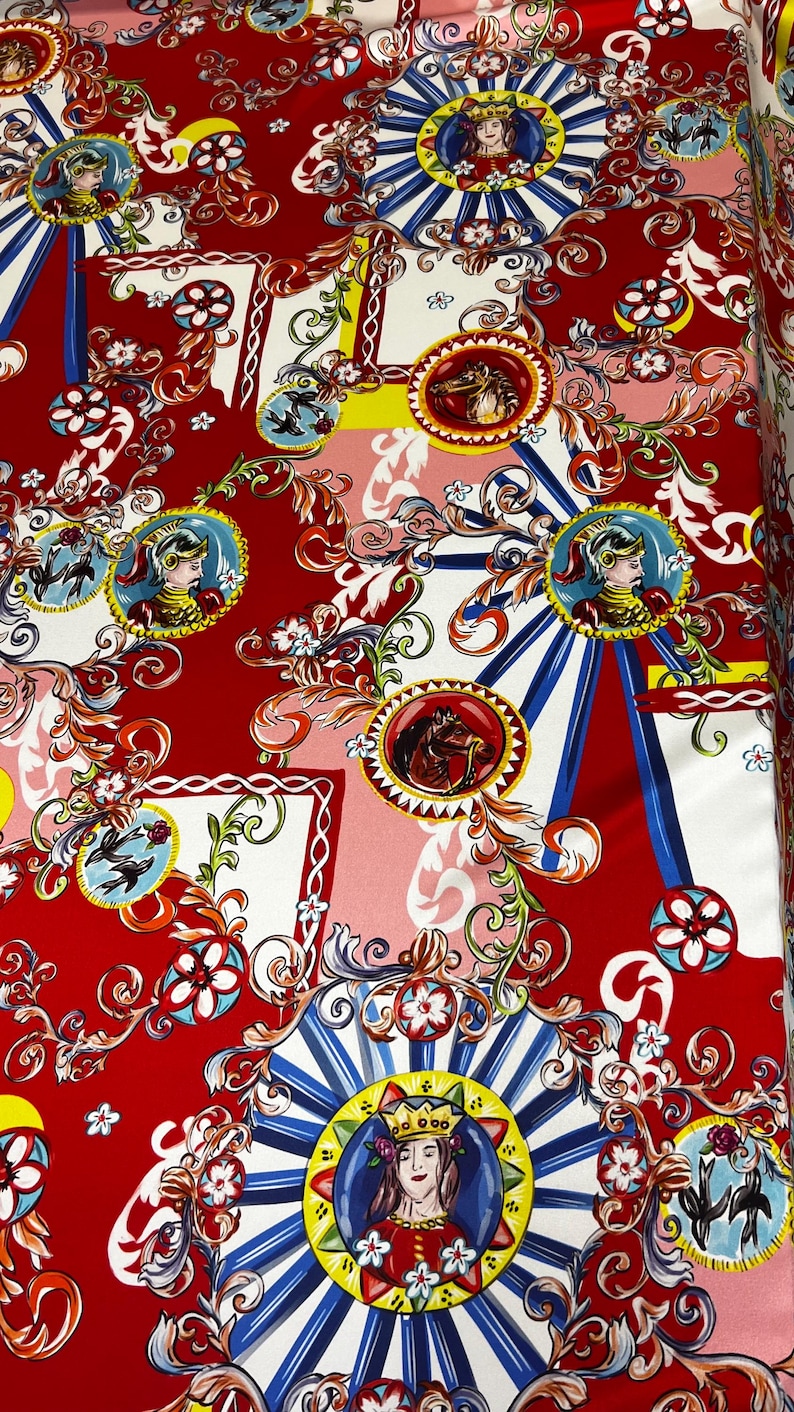 Pure Silk Charmeuse Premium High Quality Italian Fabric/ Designer ...