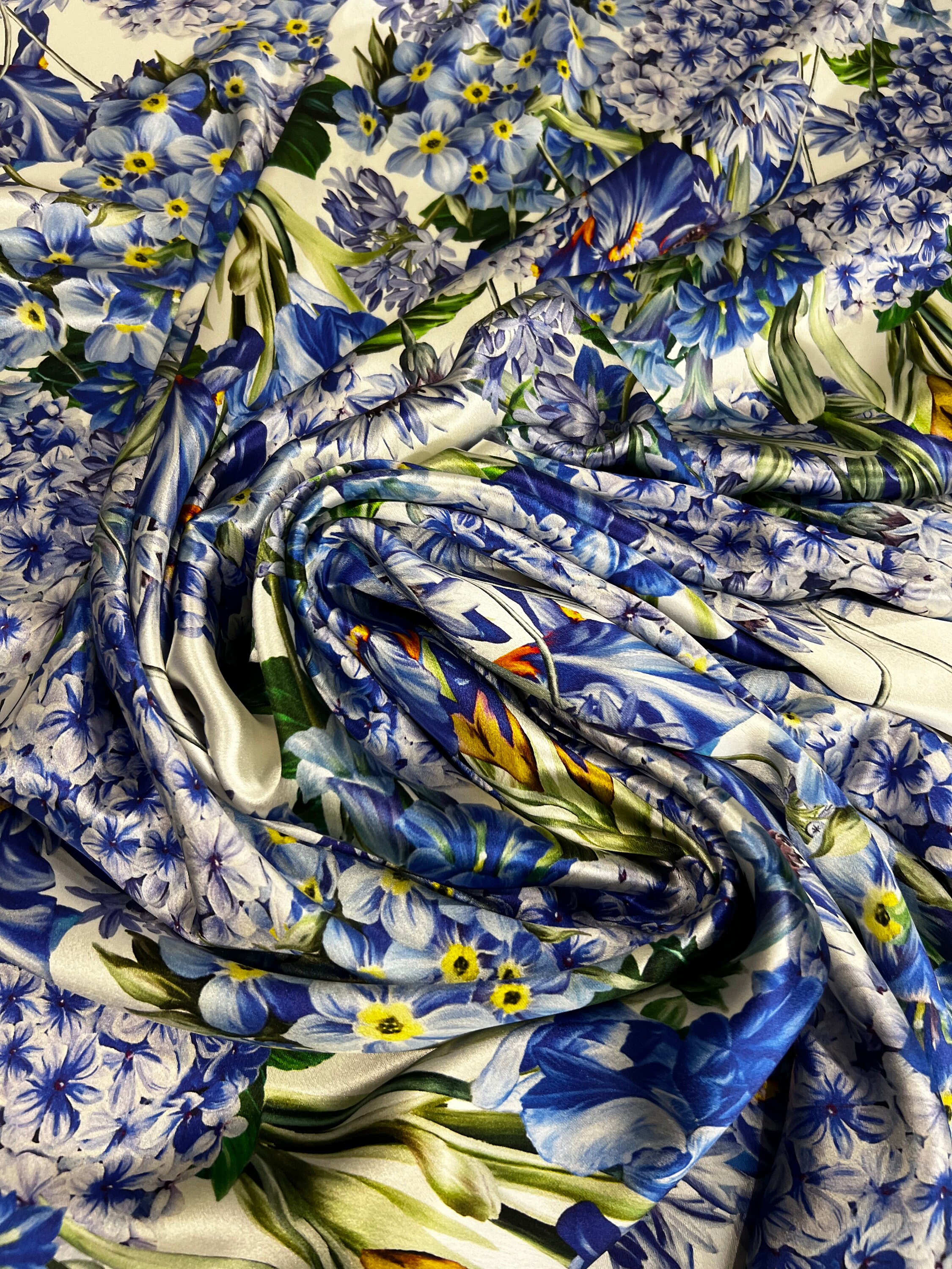 Pure Silk Cady Charmeuse High Quality Premium Italian Fabric/ Designer ...