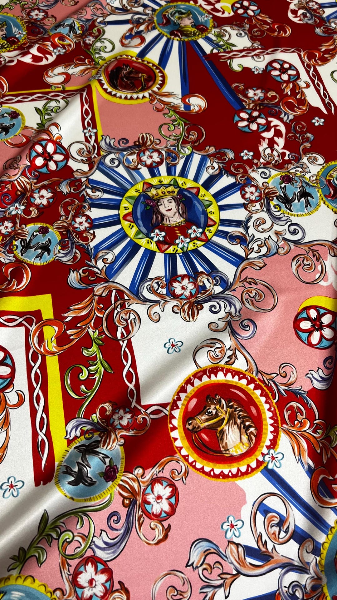 Italian Pure Silk Charmeuse Premium High Quality Fabric/ Designer ...