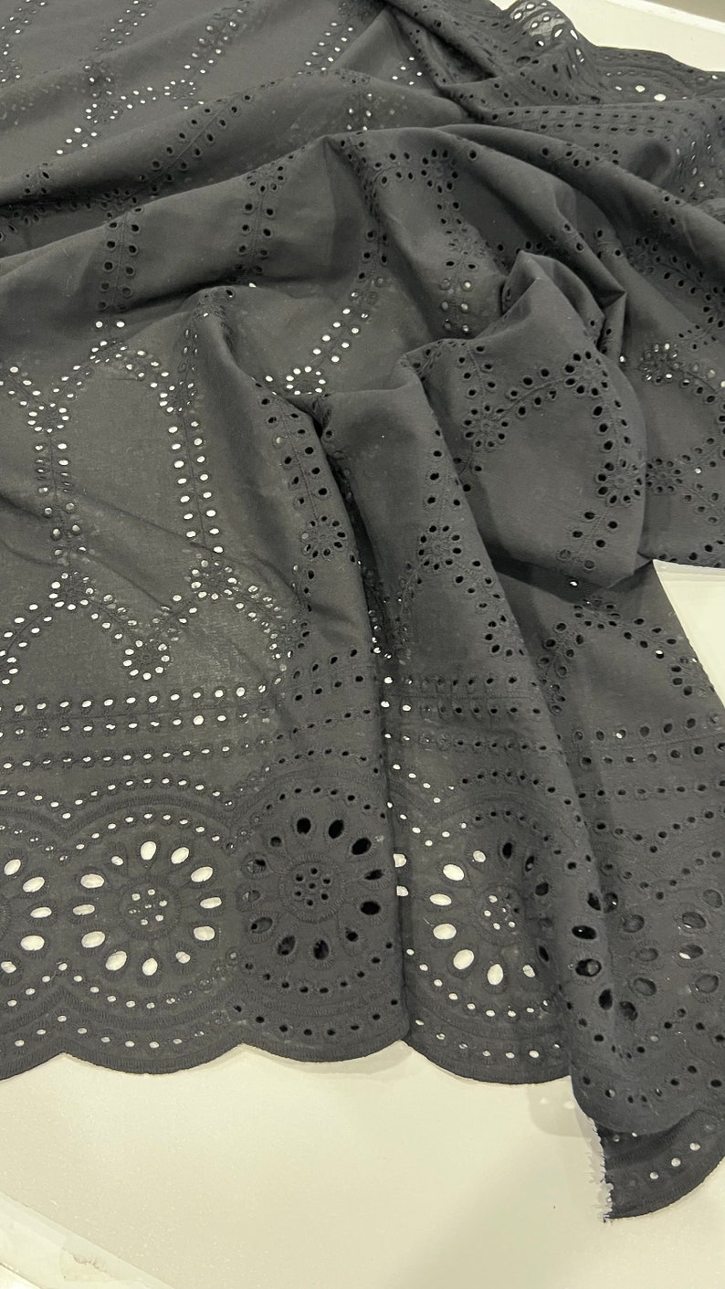 Italian Embroidery High Quality Premium Designer Cotton Fabric/ Alta ...