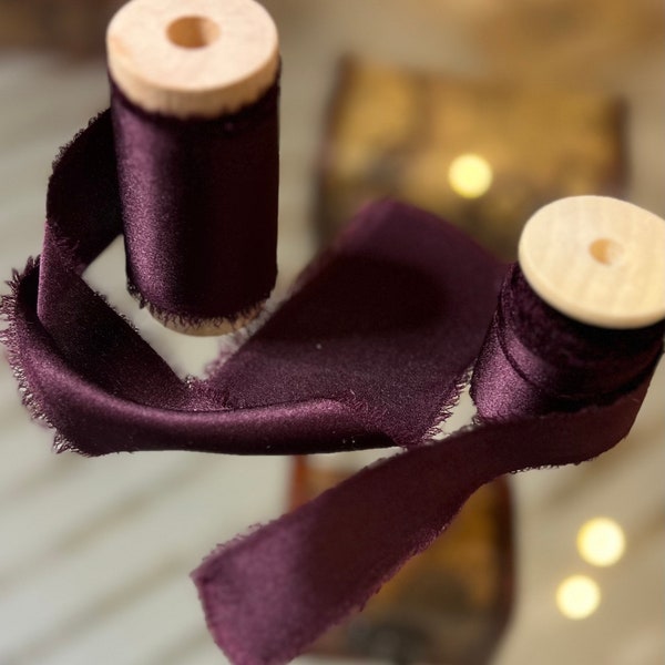 Raw Silk Ribbon - Etsy
