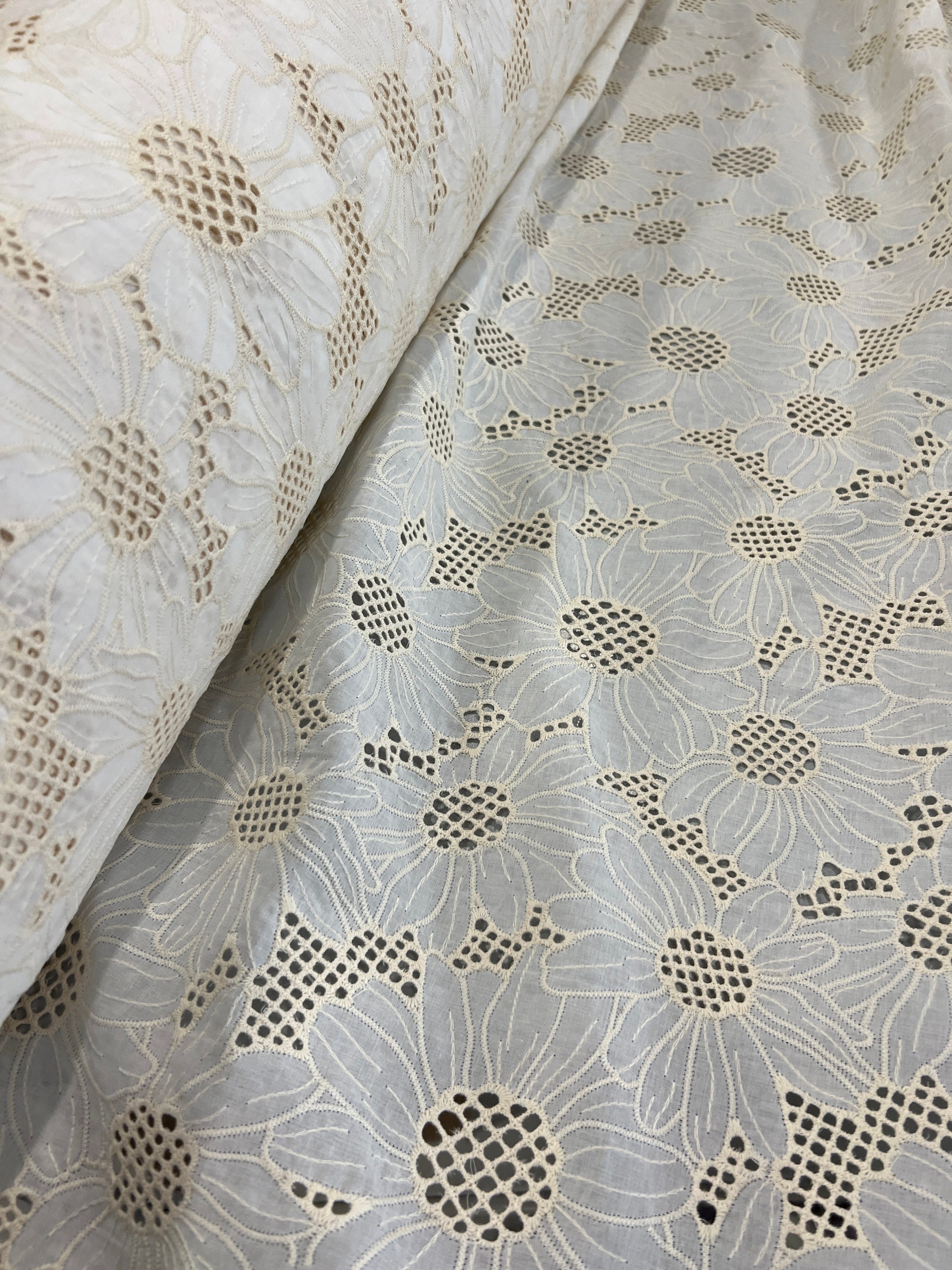 NEW COLLECTION 100% Cotton Embroidery Fabric Exclusive - Etsy