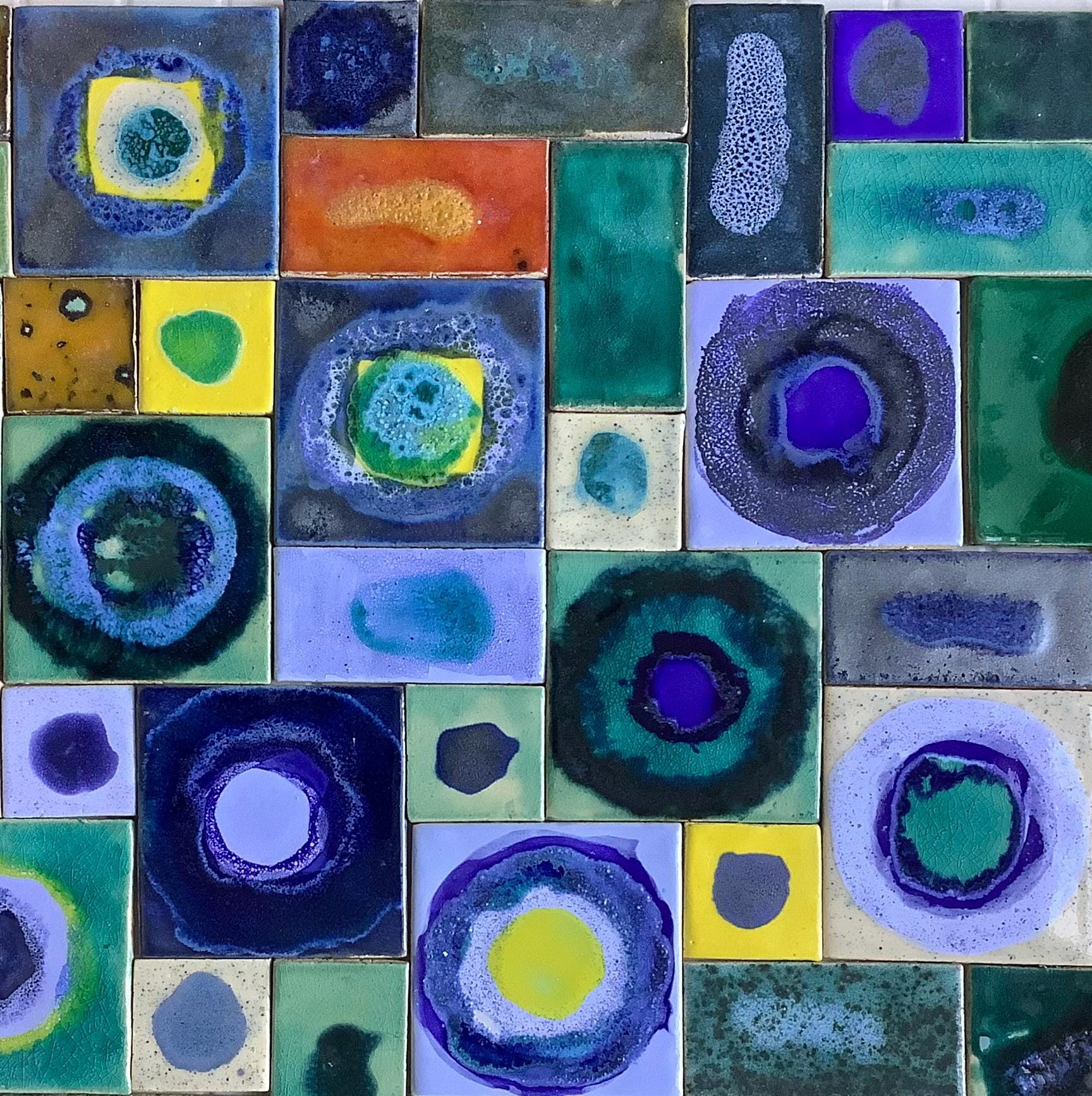 Handmade Ceramic Tiles, Tiles Set, Backsplash - Etsy