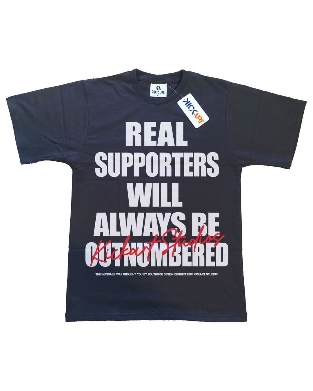Real Supporters Graphic Tee Kickart Studios Urban Streetwear ...