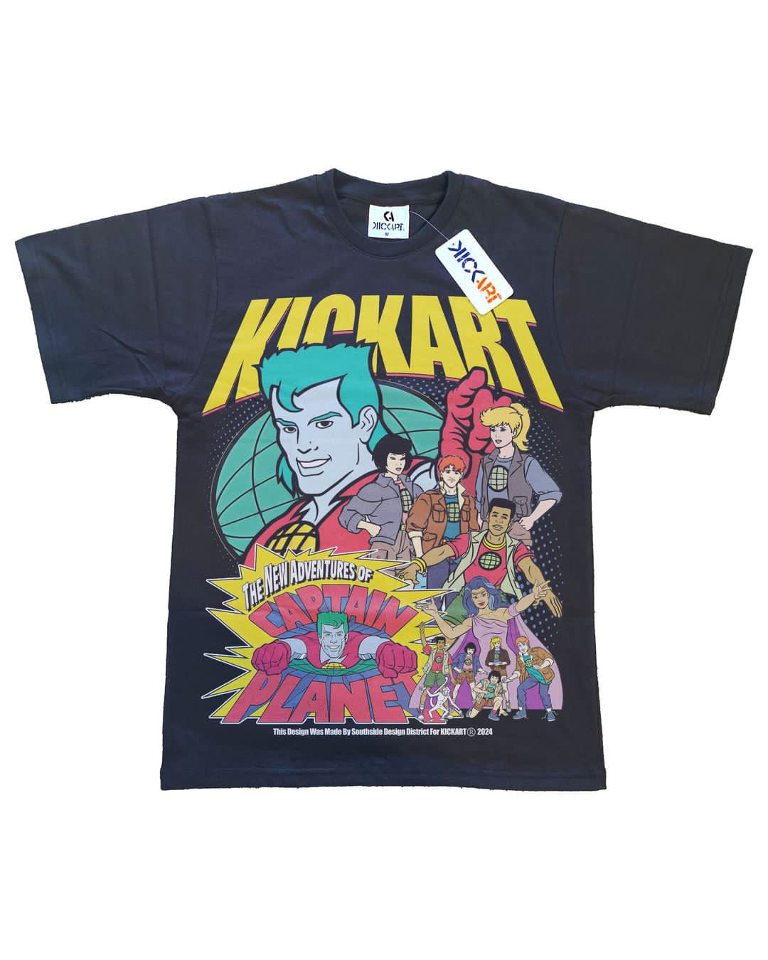 Captain Planet Premium Shirt-handmade Tee-printed Cotton Shirt-custom ...