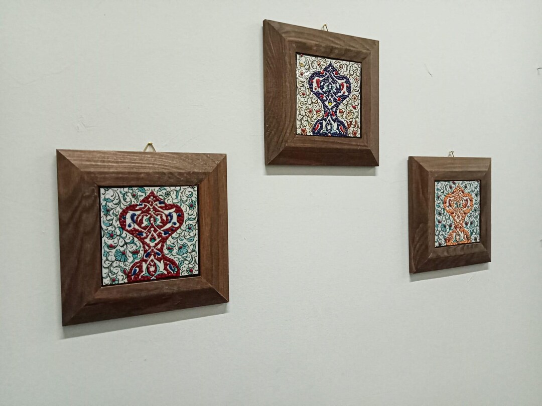 Decorative Tile Wall Decor, Wall Art, Seramic Wall Art, Turkish Mosaic ...