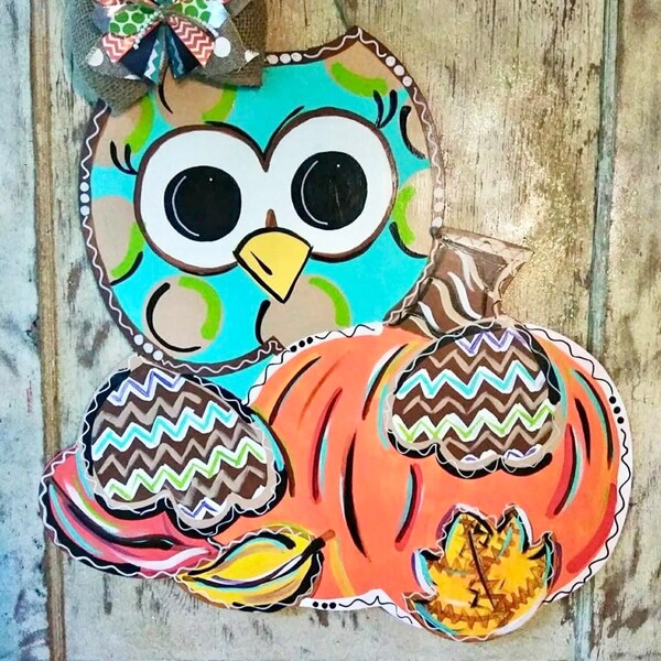 Owl Door Decor - Etsy