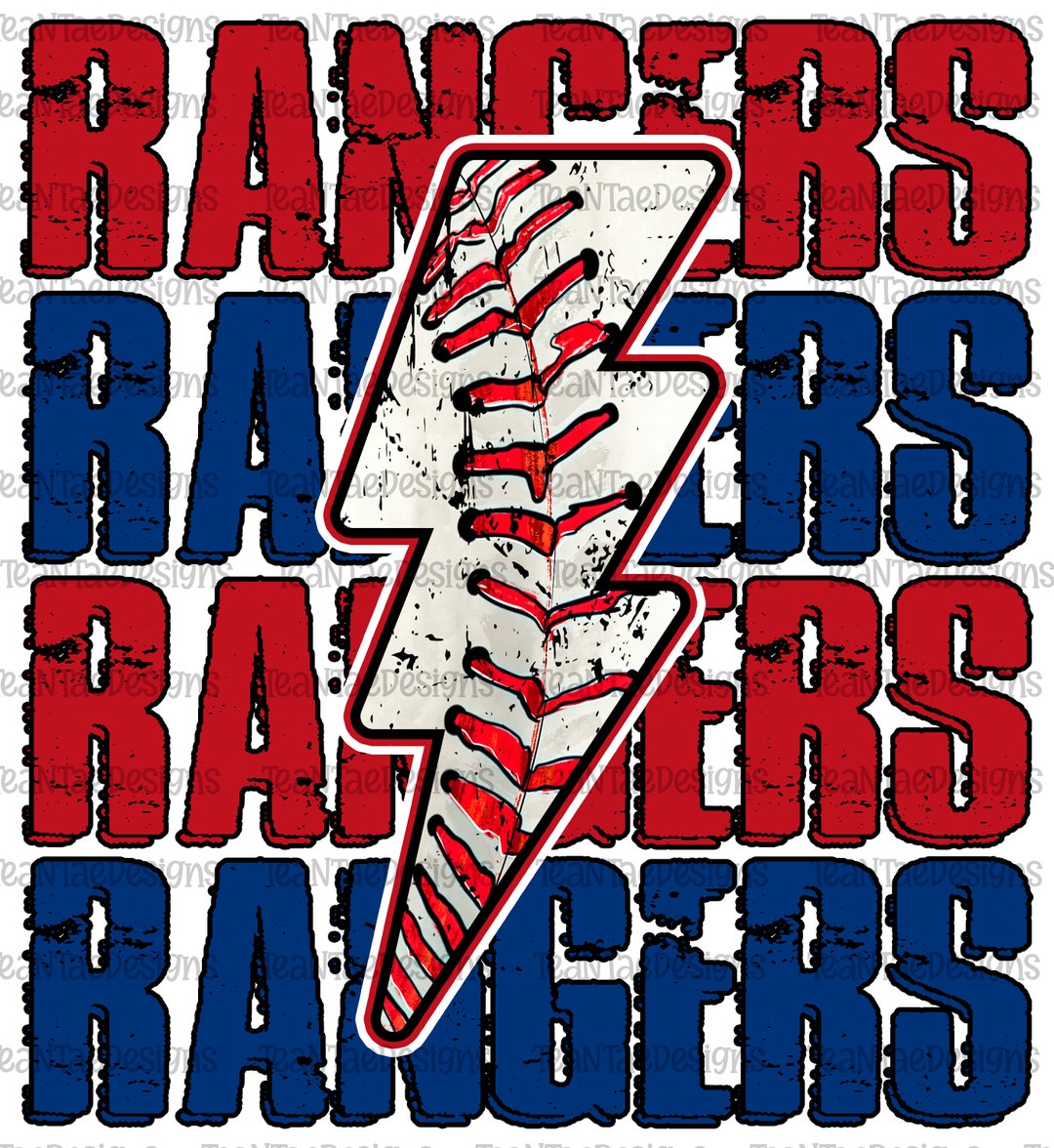 Rangers Repeat PNG - Etsy