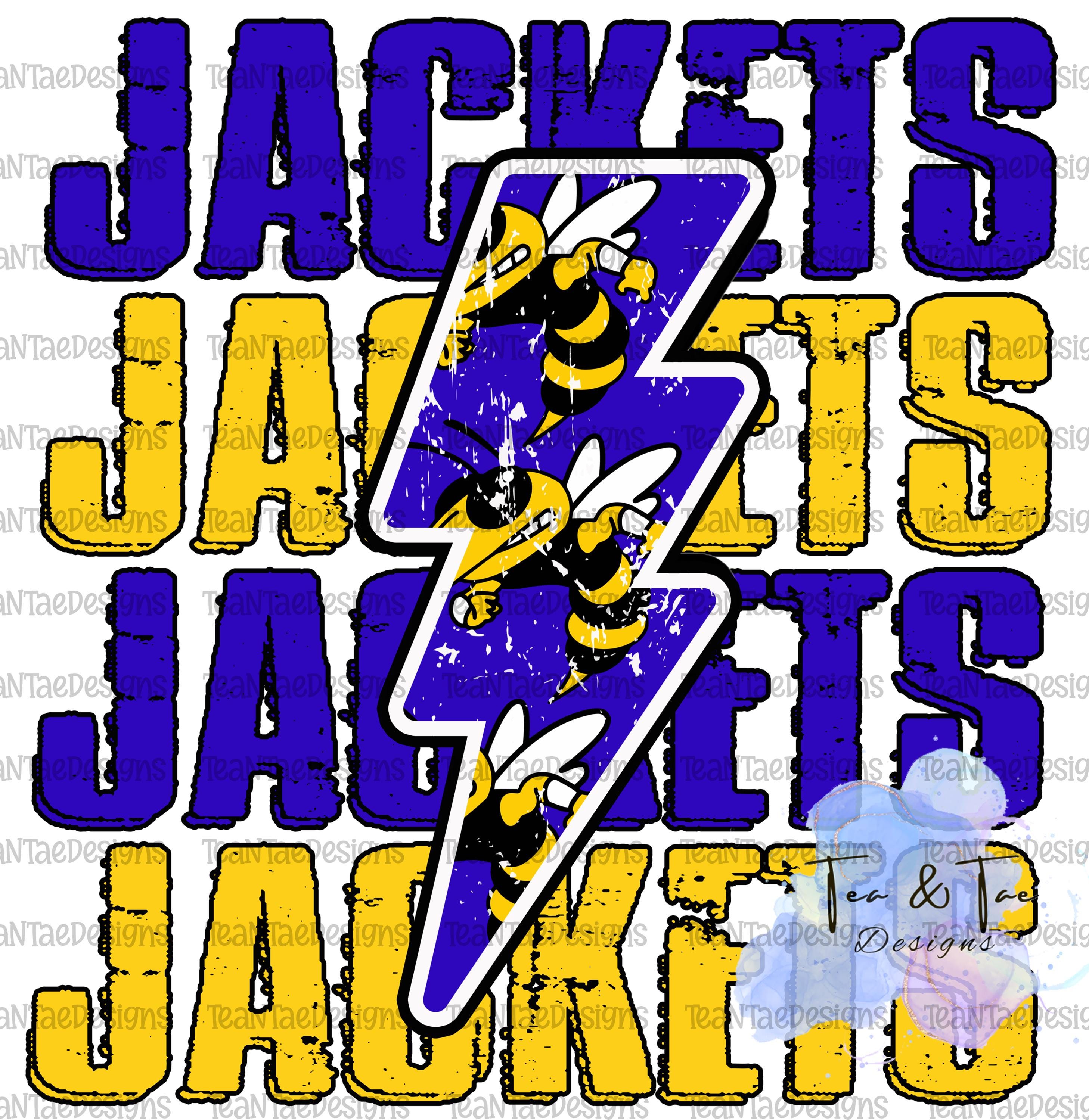 Jackets Repeat Royal Blue Lightning Bolt PNG - Etsy